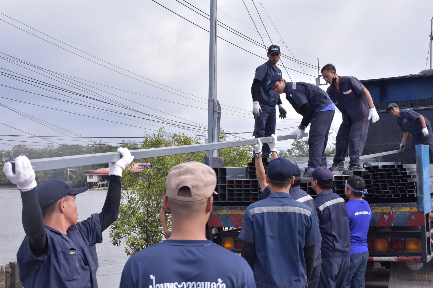 Thai Koon Steel Group | Thai Koon Steel Group donated 172 pipes . These ...